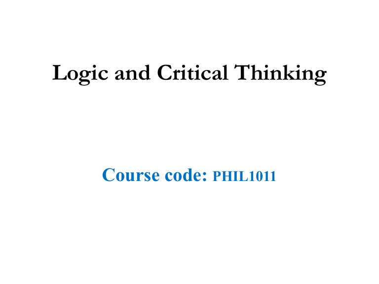 Critical Short Notes