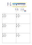 Adding Fractions Worksheet with LCM