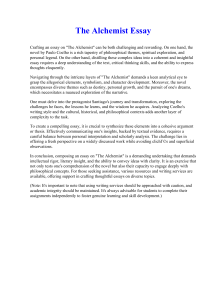 The Alchemist by Paulo Coelho