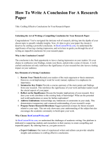 How To Write Proposal For Research Paper