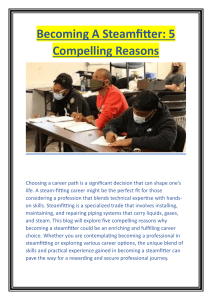How To Build A Successful Career As A Steamfitter