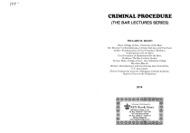 Criminal Procedure Textbook by Willard B. Riano