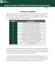 RPE/RIR Guide for Strength and Hypertrophy Training