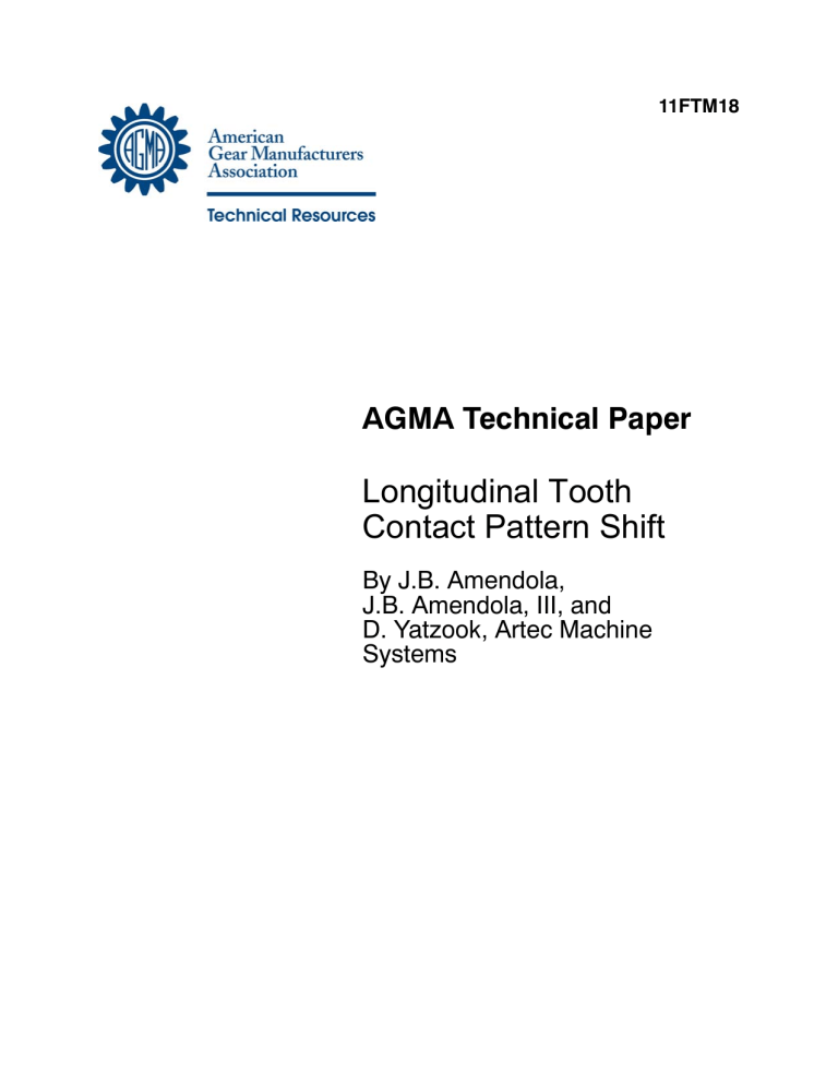 Longitudinal Tooth Contact Pattern Shift in Turbo Gears
