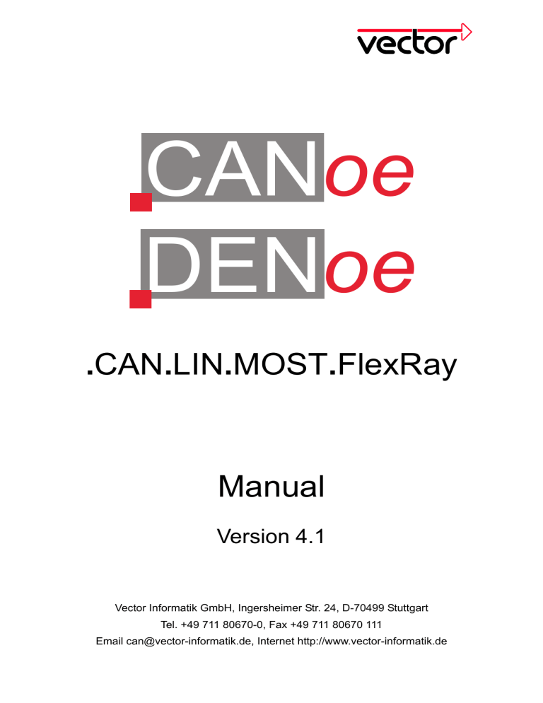 CANoe Manual EN