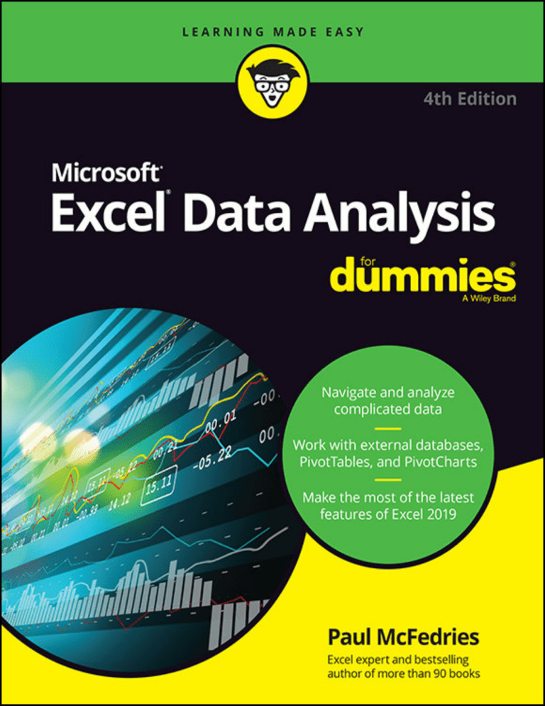 Excel Data Analysis for Dummies 4th Edition