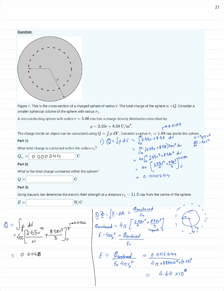 Electrostatics Problem Set: Charge & Electric Fields