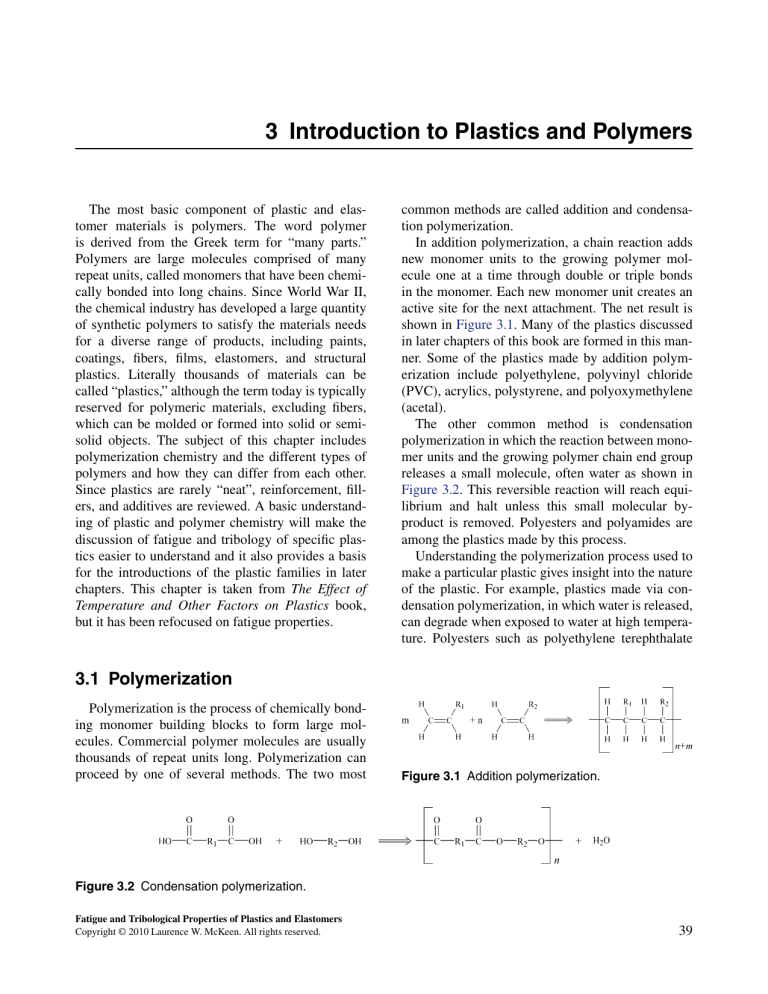 3 Introduction to Plastics and Polymers