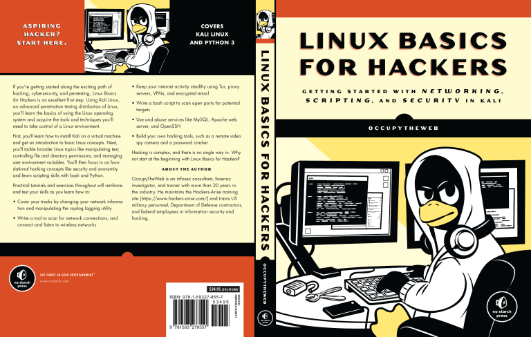 Linux Basics For Hackers Kali Linux Networking Scripting