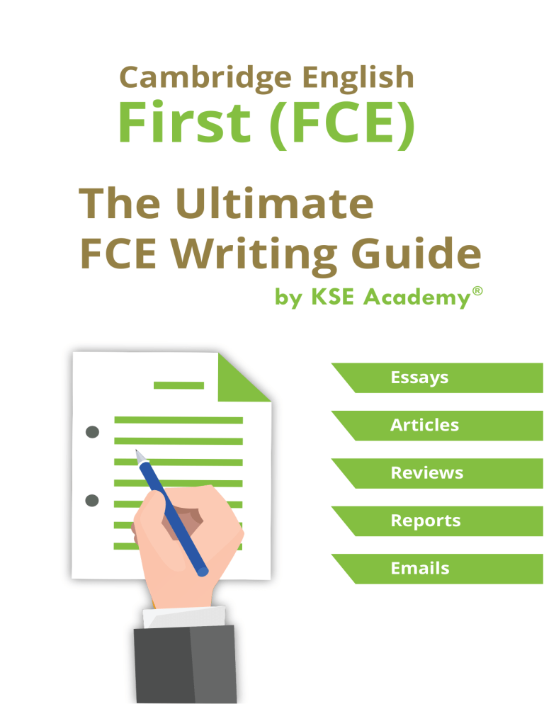 FCE - Writing Guide