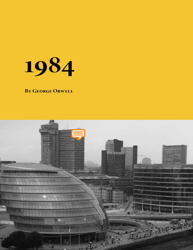 1984 by George Orwell: Dystopian Novel