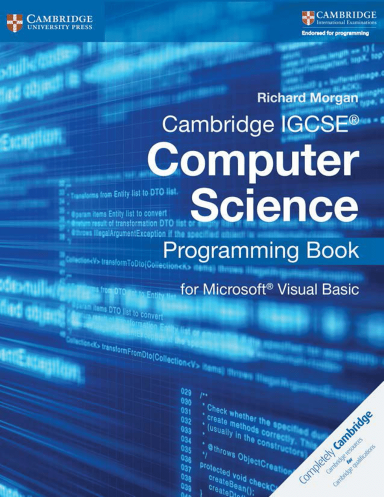 cambridge igcse programming book public