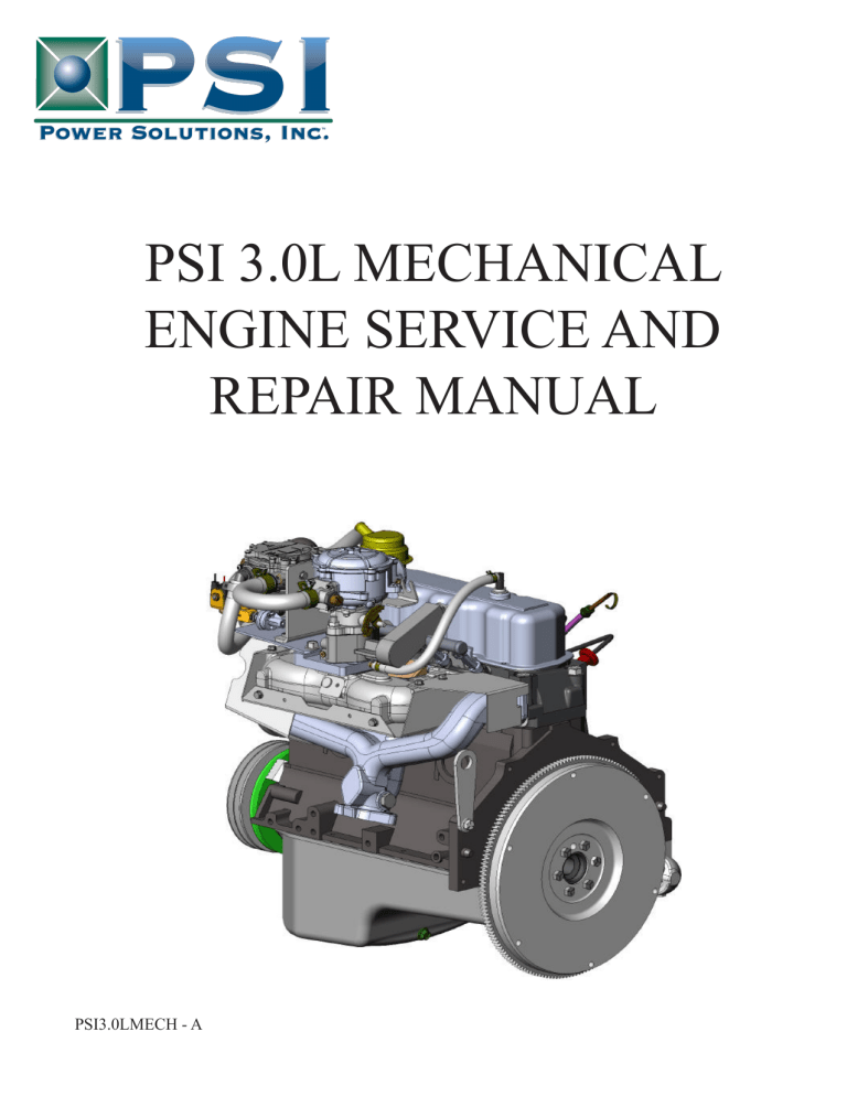 PSI 3.0L Engine Service Manual