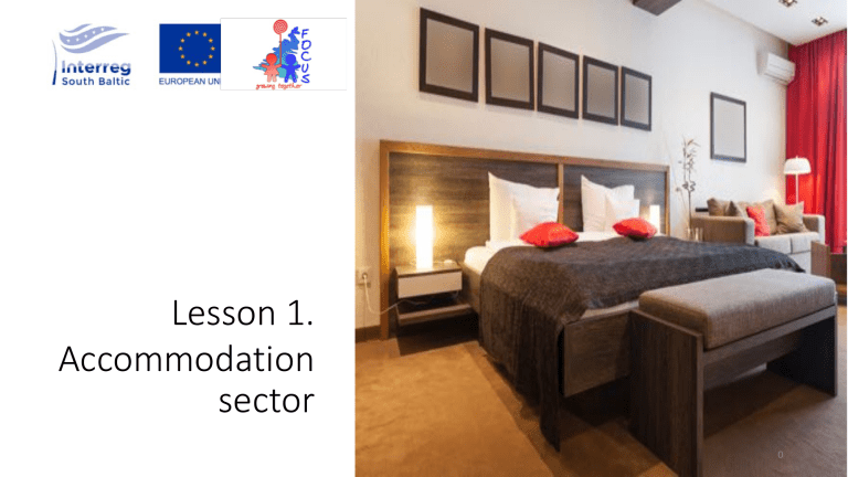 Accommodation Sector & Hotel Classification Presentation