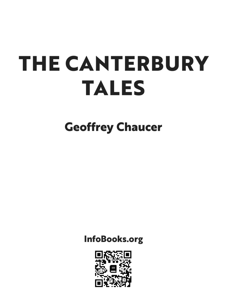 The Canterbury Tales: Chaucer's Literary Masterpiece