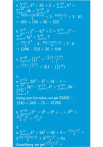 Summation Formulas Worksheet