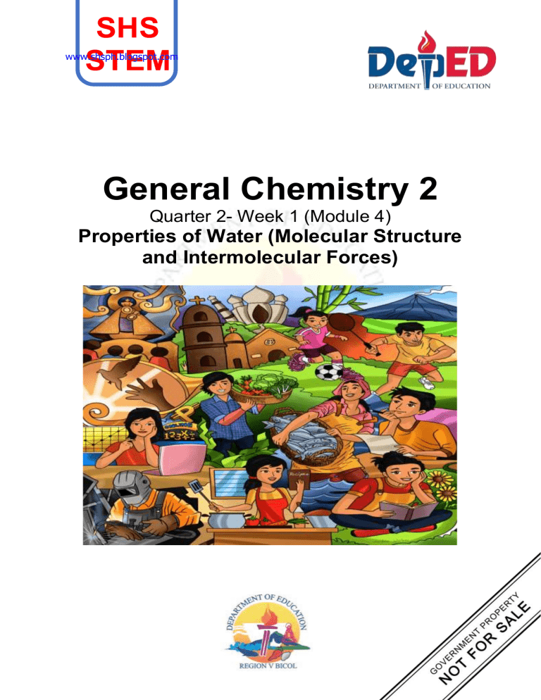 Water Properties: Molecular Structure & Forces