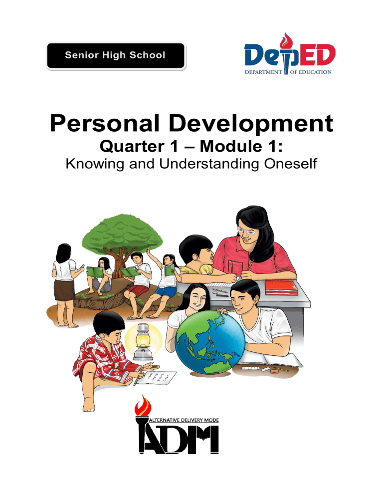 Personal Development Module: Knowing and Understanding Oneself