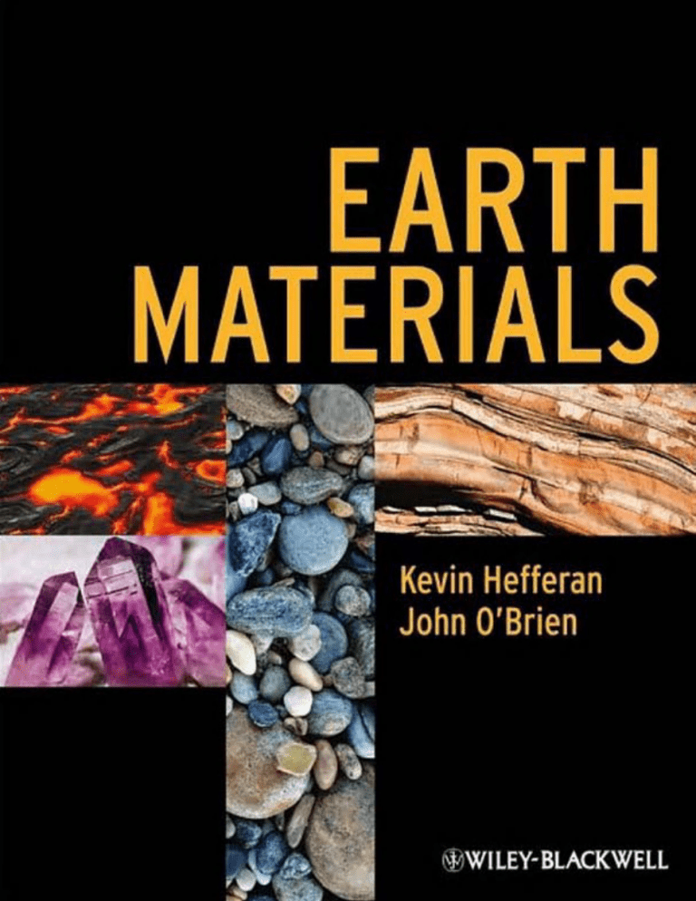 Earth Materials Textbook: Geology, Minerals, Rocks