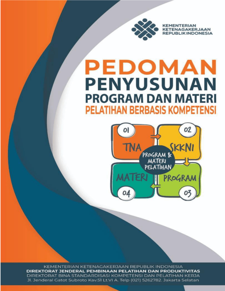 Pedoman Penyusunan Program Pelatihan Berbasis Kompetensi