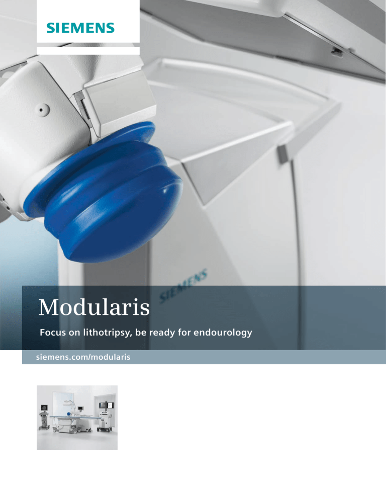 Modularis Lithotripsy Platform Brochure
