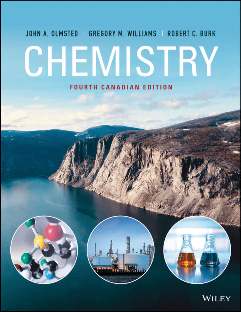 Chemistry Textbook, 4th Canadian Edition