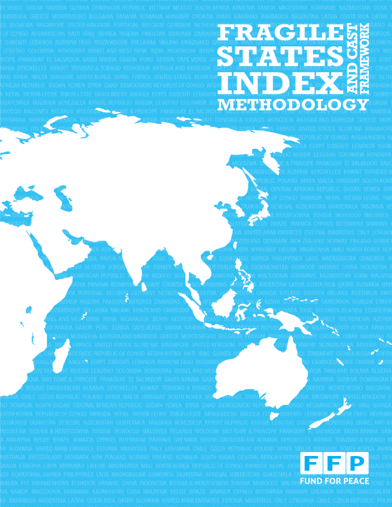 Fragile States Index Methodology Report