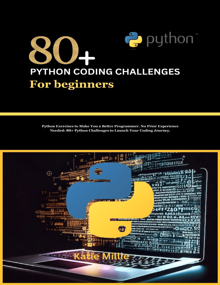 Python Coding Challenges for Beginners