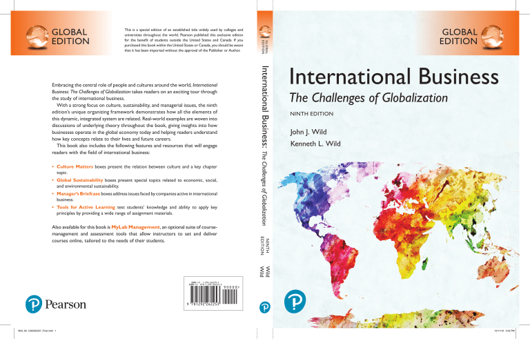 International Business: Globalization Challenges Textbook