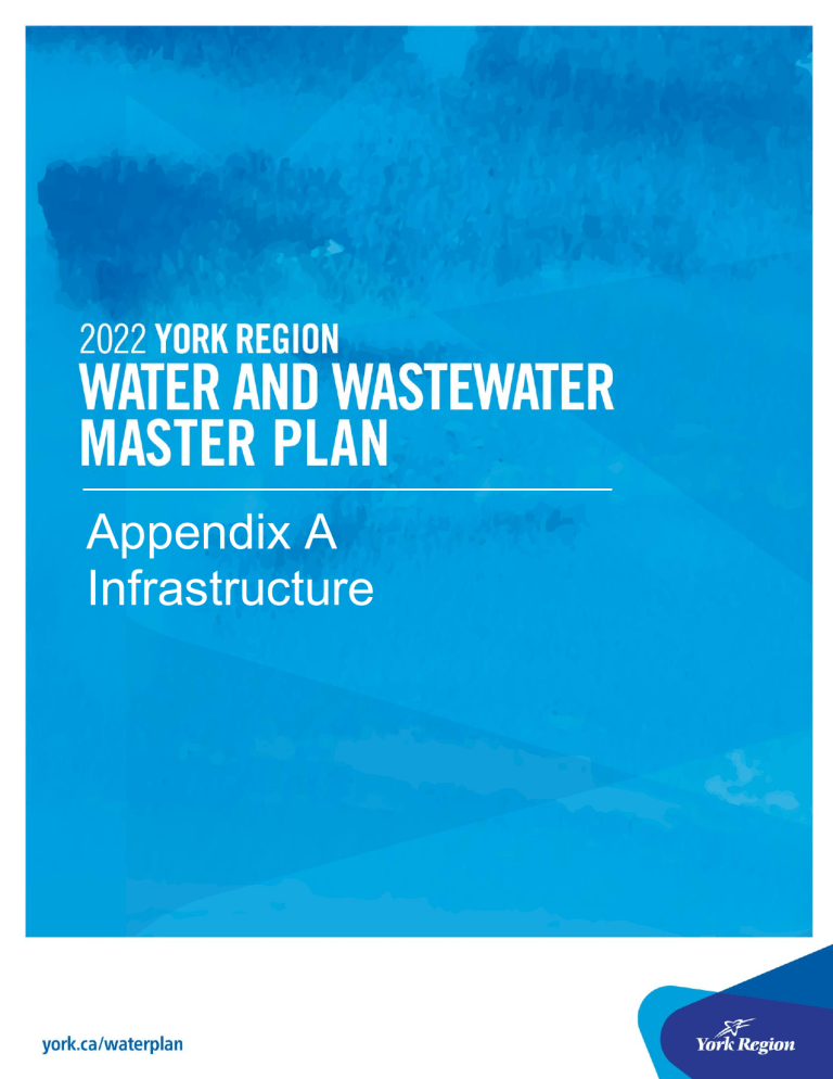 York Region Water & Wastewater Master Plan Appendix A