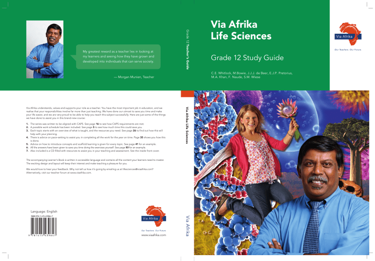 Grade 12 Life Sciences Teacher & Study Guide