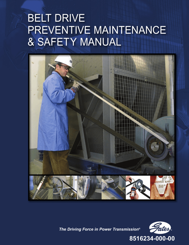 Belt Drive Preventive Maintenance & Safety Manual