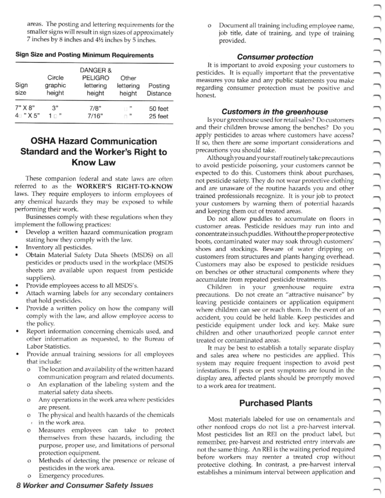 Greenhouse Pesticide Safety: OSHA & Worker Protection