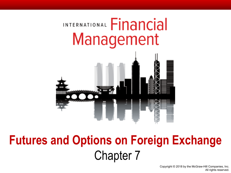 Futures and Options on Foreign Exchange