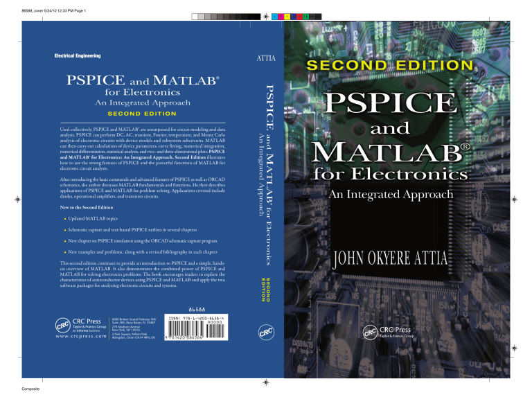 PSPICE and MATLAB for Electronics Textbook