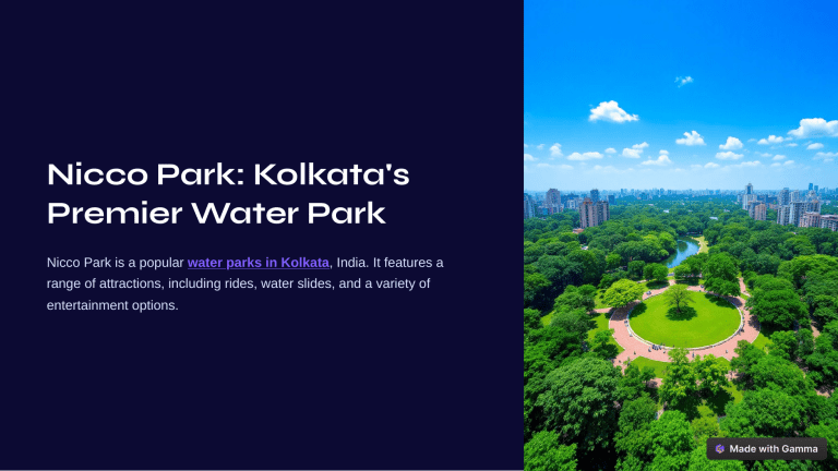 Nicco Park: Kolkata's Premier Water Park Overview