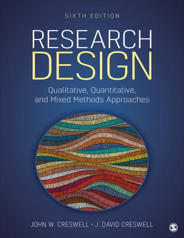 Research Design: Qualitative, Quantitative, Mixed Methods