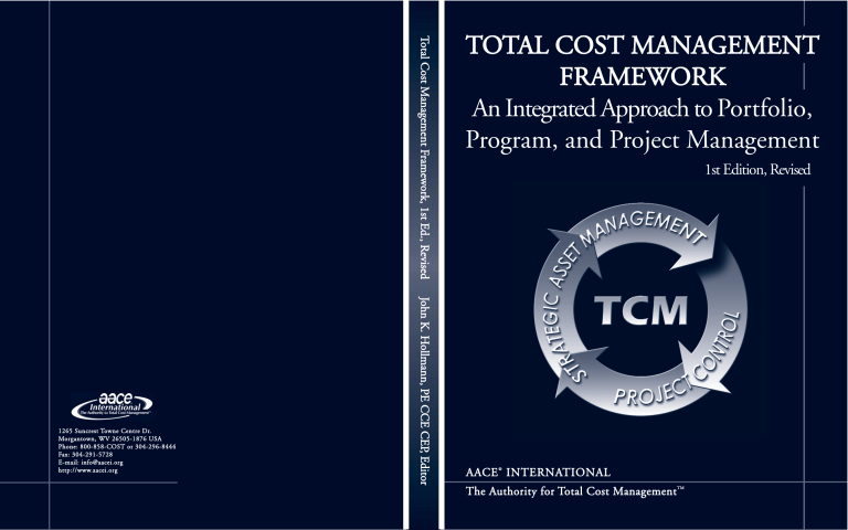 Total Cost Management Framework