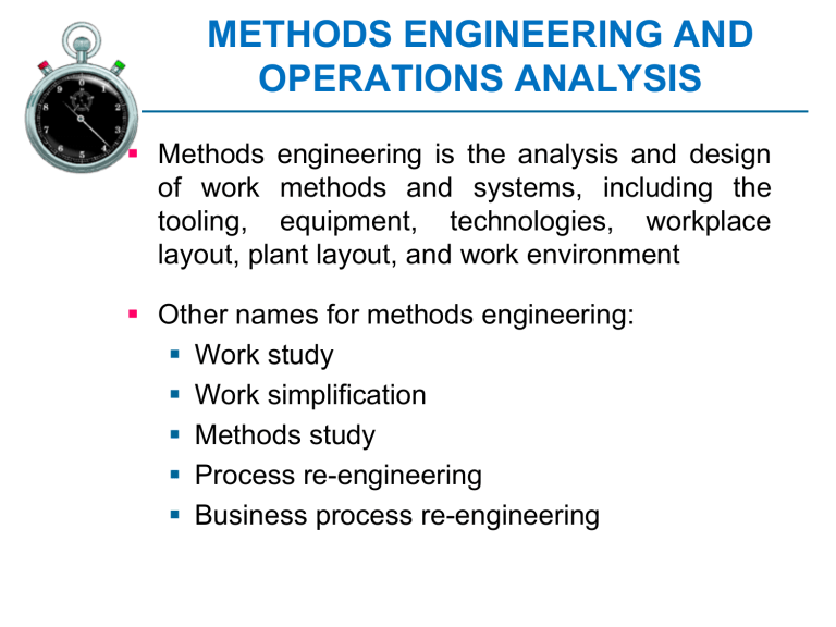 Chapter-3-Methods Engineering and Operations Analysis