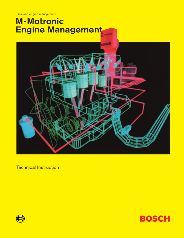M-Motronic Engine Management Technical Instruction