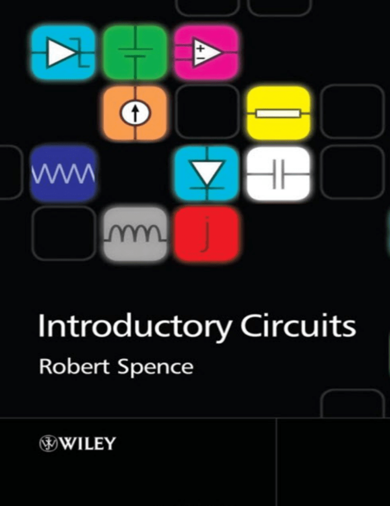 Introductory Circuits Textbook by Robert Spence
