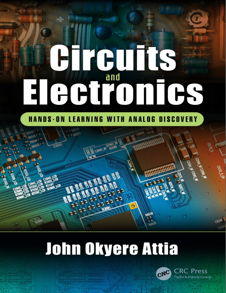 Circuits and Electronics Textbook with Analog Discovery