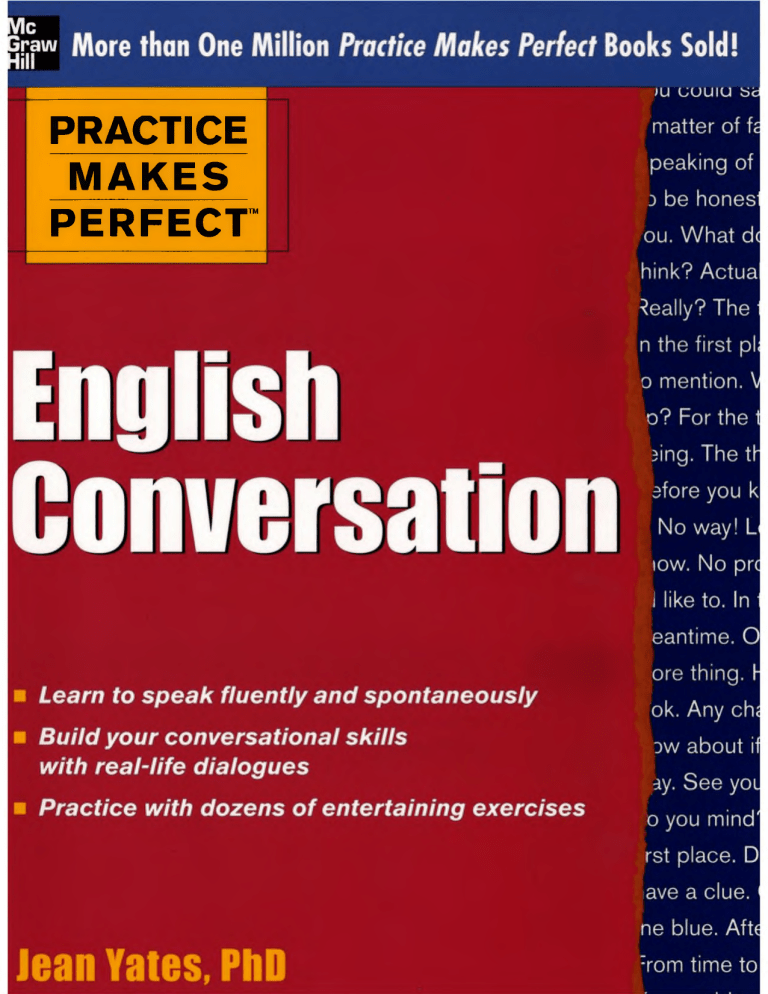 English Conversation: Practice Makes Perfect