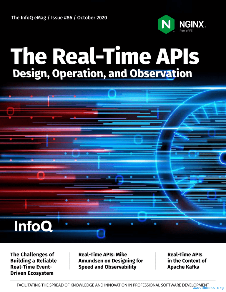 Real-Time APIs: Design, Operation, and Observation