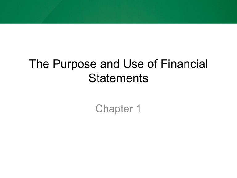 Financial Statements: Purpose, Use & Analysis