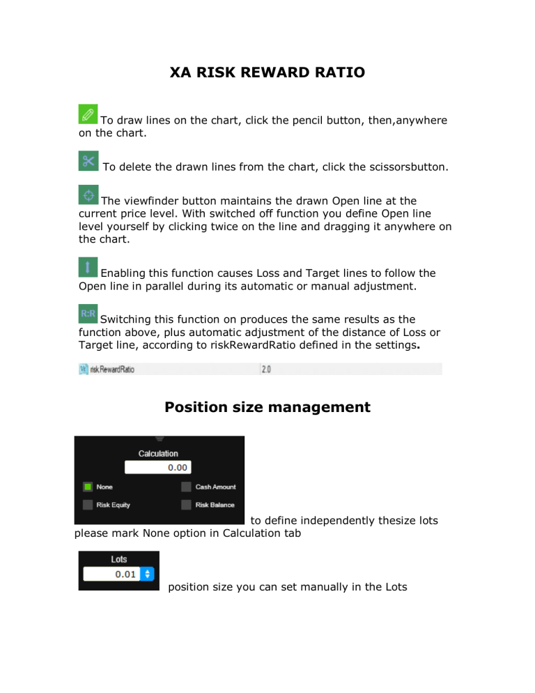 XA Risk Reward Ratio Guide: Position Sizing & Trading