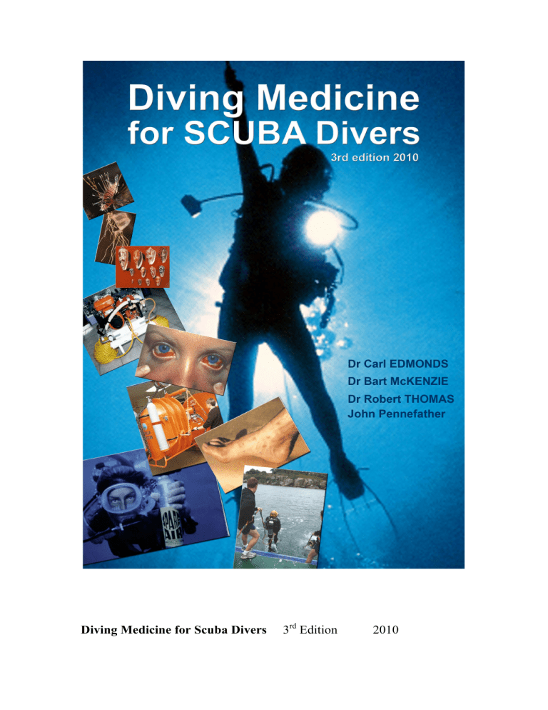 Diving Medicine for Scuba Divers: A Comprehensive Guide