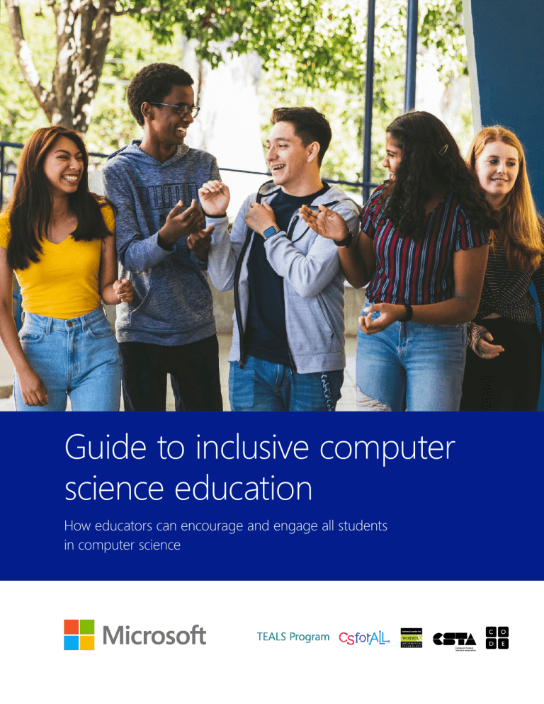 Inclusive Computer Science Education Guide