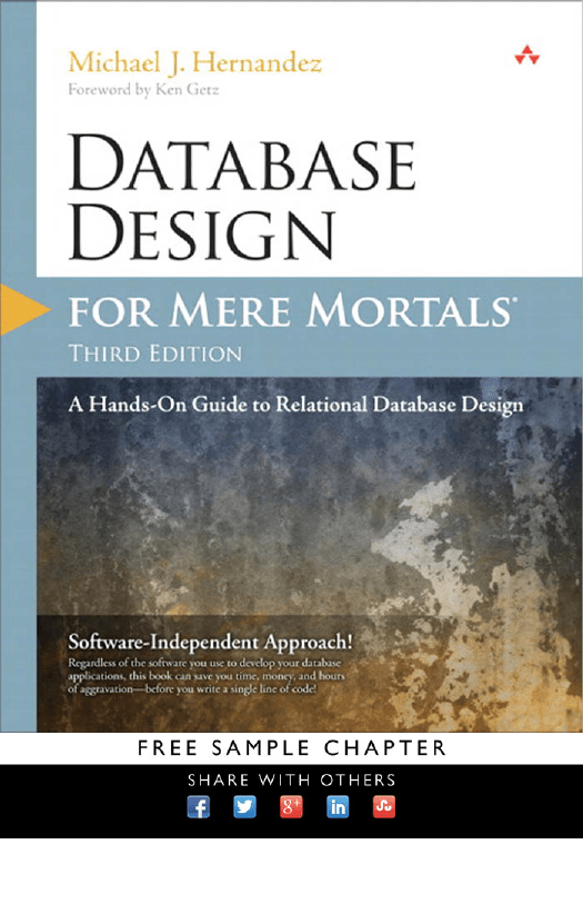 Database Design for Mere Mortals: Relational Database Guide