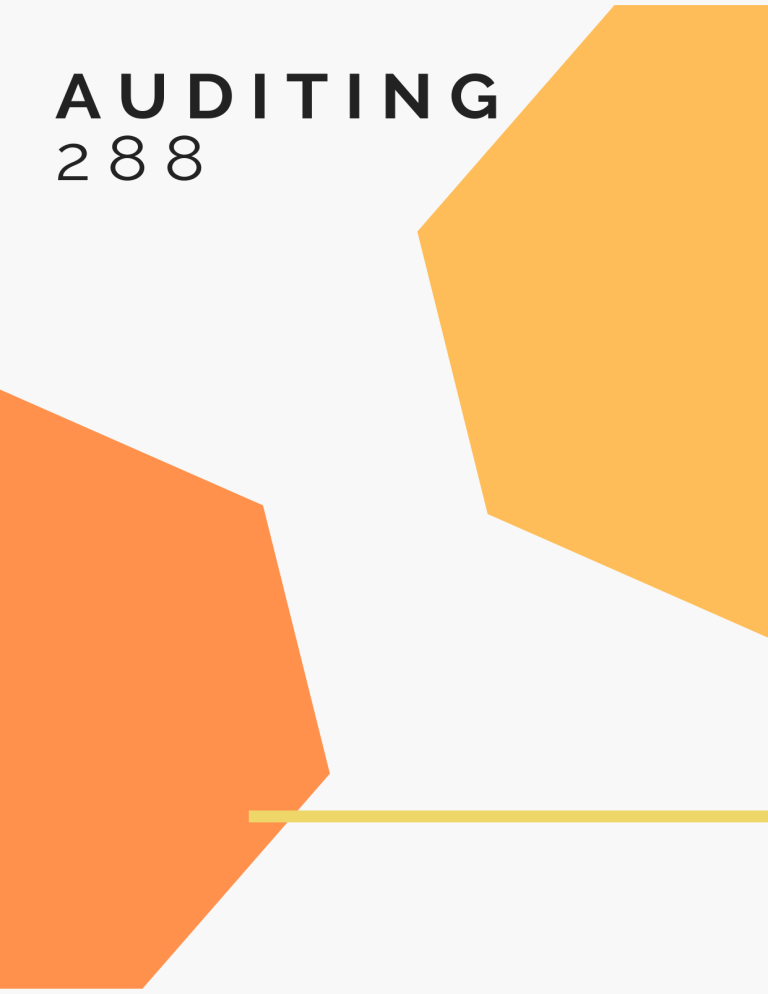 Auditing Study Notes: Cycles, Ethics, Risk, Materiality